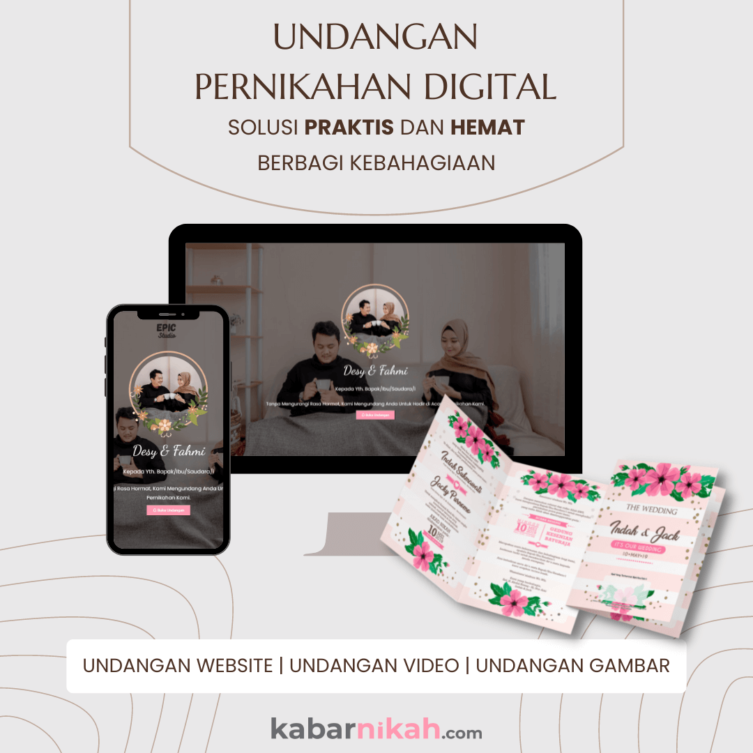 Buat Undangan Pernikahan Digital Online Terbaik | KABARNIKAH